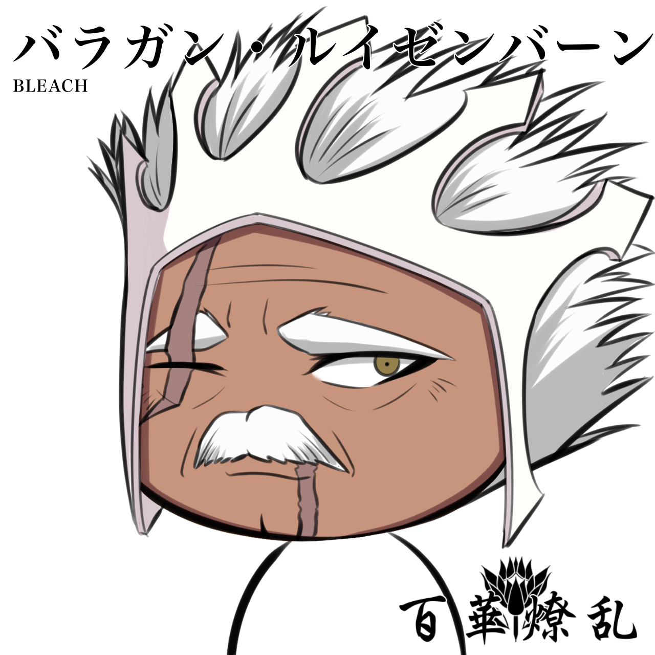 アニメキャラクター大全『百華燎乱』-バラガン・ルイゼンバーン